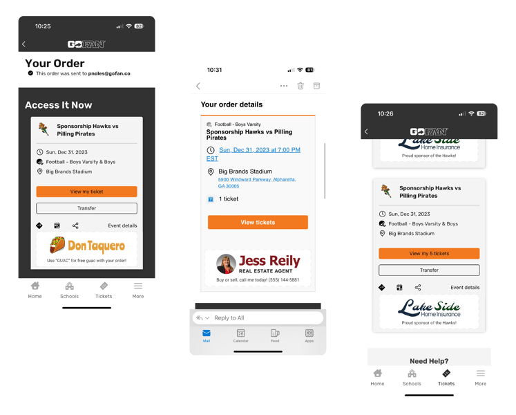 GoFan | Ticketing, Concessions, Fundraising