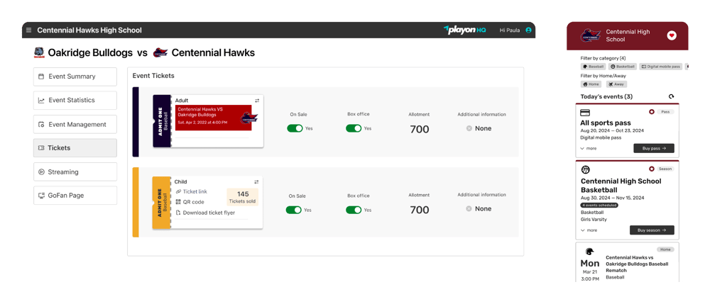 GoFan | Ticketing, Concessions, Fundraising